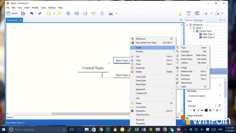 Mudahnya Membuat Mind Map di Windows dengan XMind | WinPoin