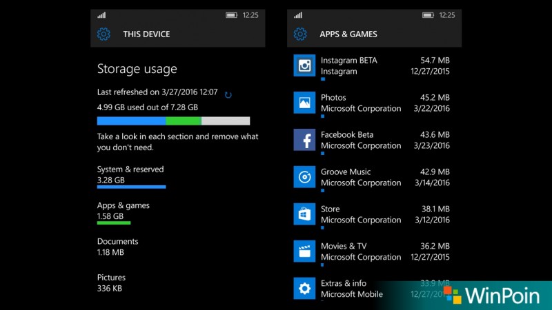 Storage Windows 10 Mobile-2 | WinPoin