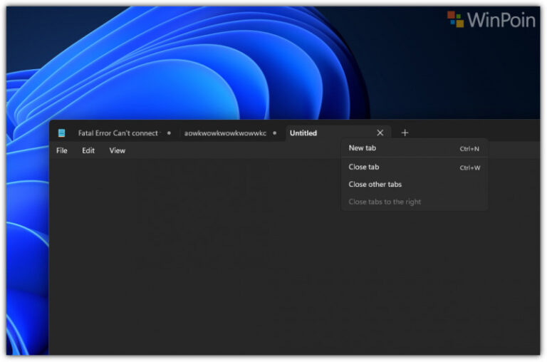 Feels Like Trying Tabs In Notepad Windows 11 - Mozbue #1 Tech News Portal