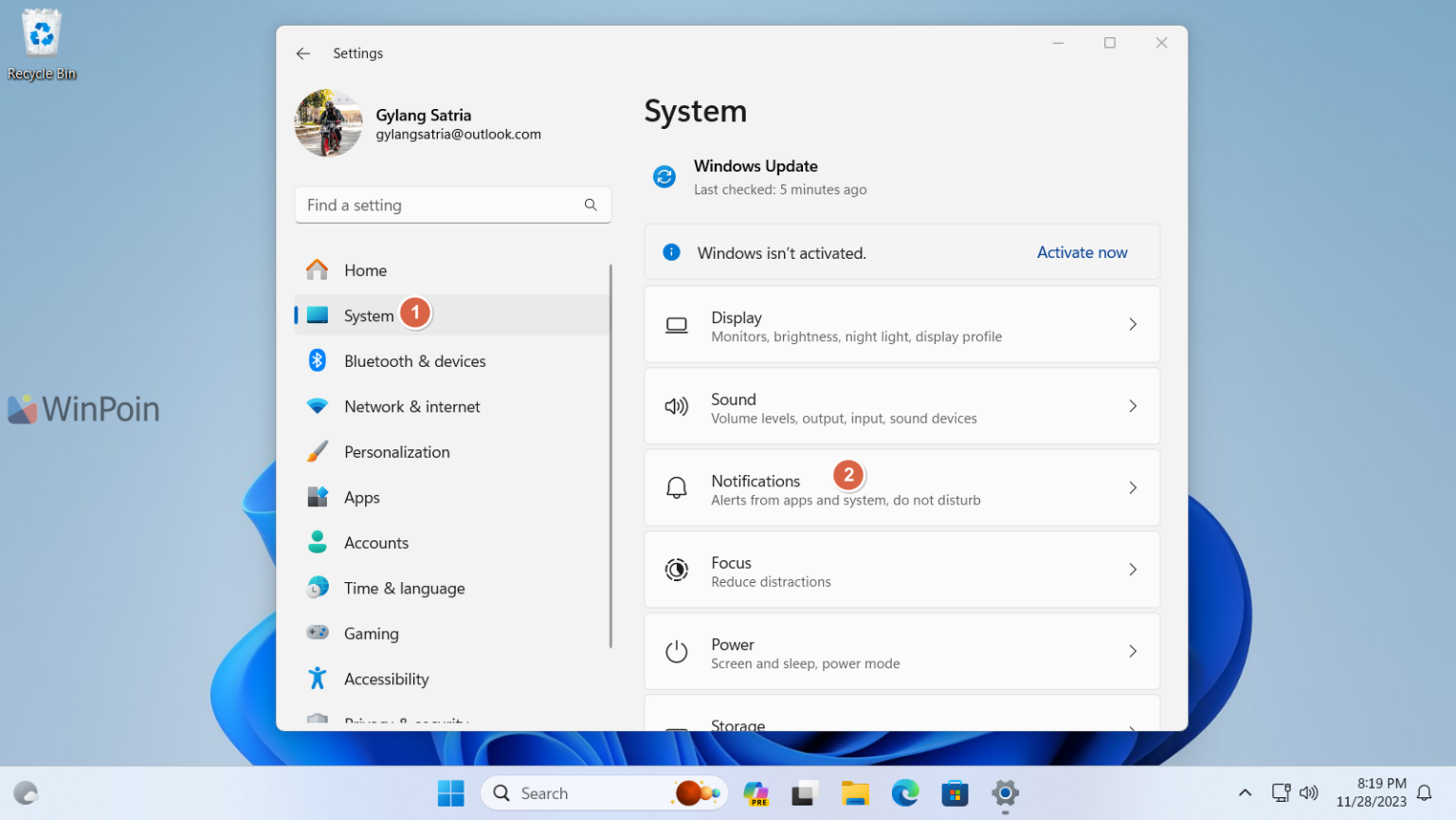 Cara Hilangkan Pesan “Let’s Finish Setting Up Your PC” di Windows 11 ...