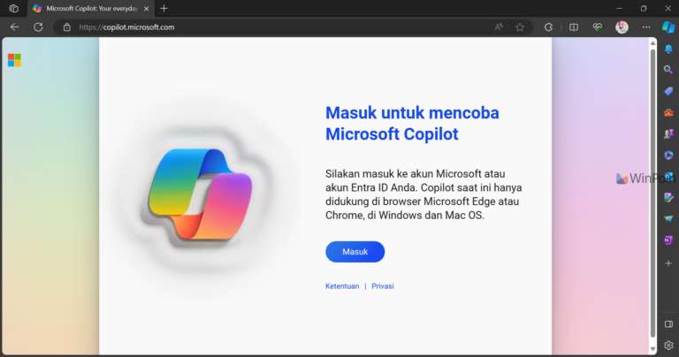 Cara Membuat Aplikasi Web Copilot Via Progressive Web Apps | WinPoin