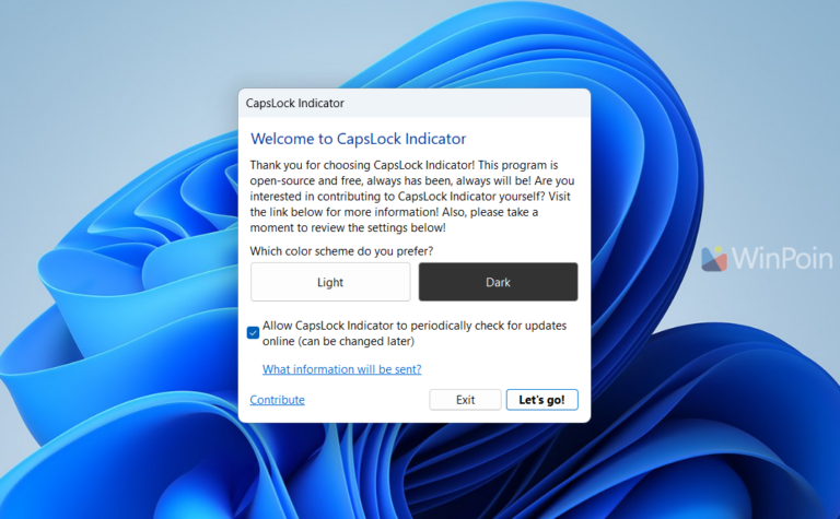 Cara Menambahkan Indicator Capslock di Windows 11 | WinPoin