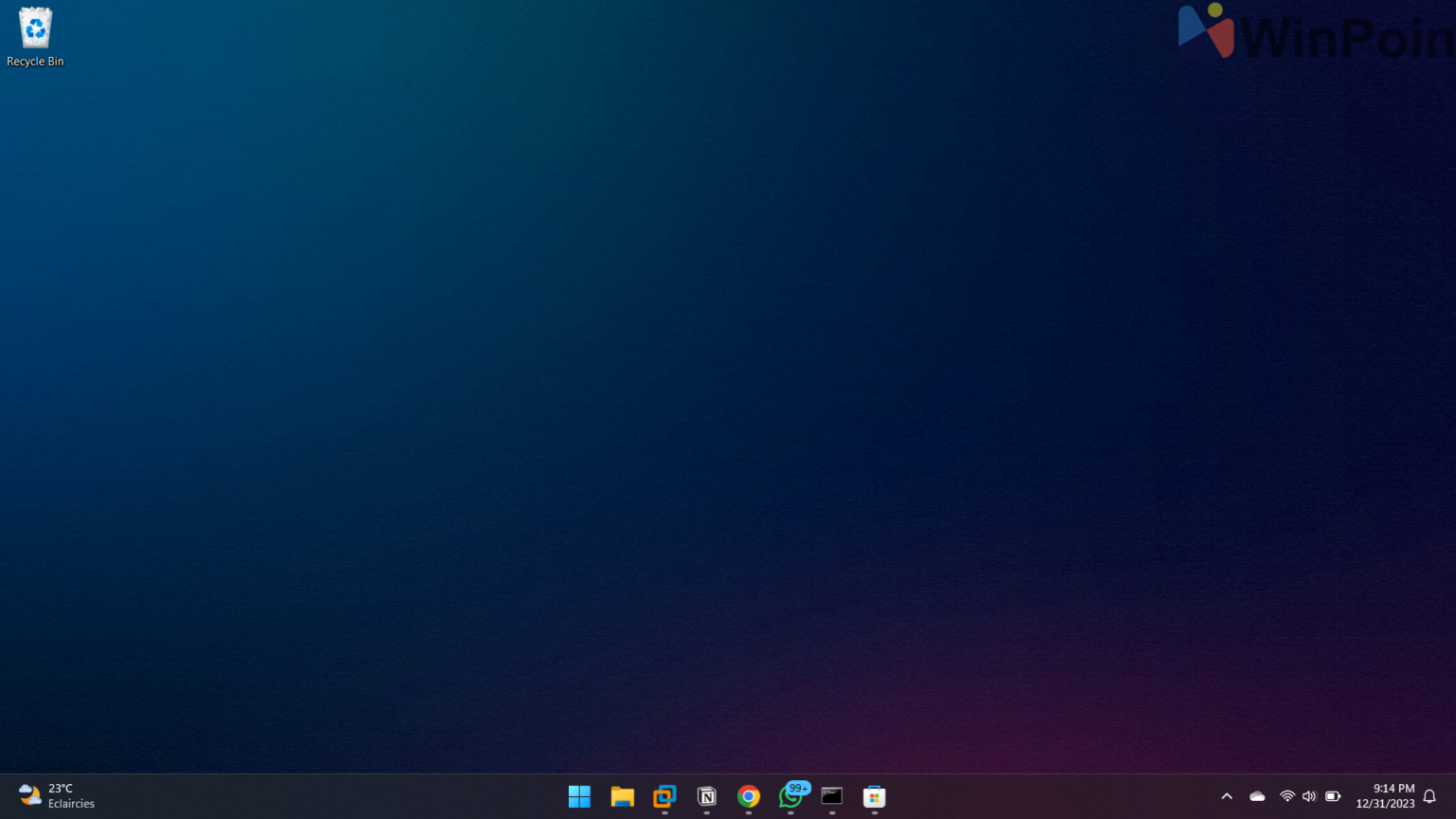 Cara Membuat Tampilan Taskbar Windows 11 Lebih Transparan | WinPoin