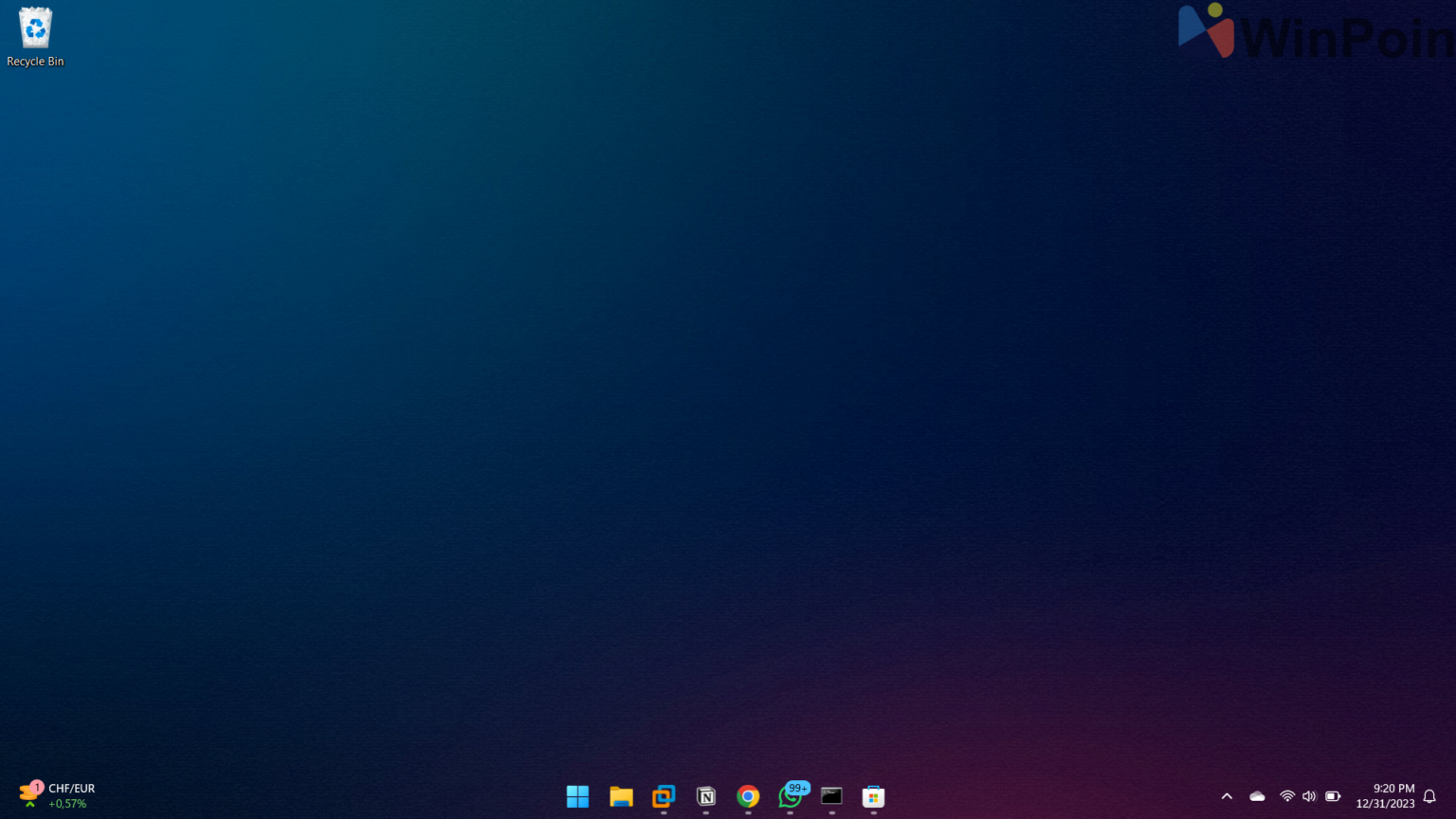 Cara Membuat Tampilan Taskbar Windows 11 Lebih Transparan | WinPoin