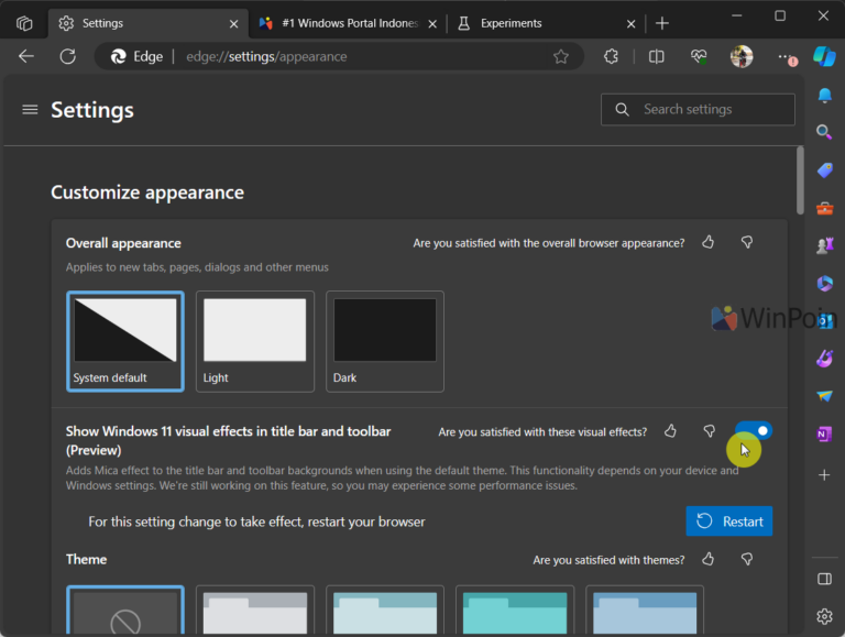 Microsoft Edge 120 Dirilis, Kamu Bisa Aktifkan Mica Effect Kembali ...