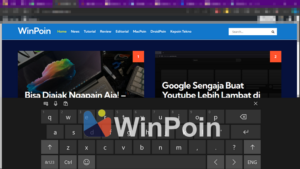 Cara Mengaktifkan On-Screen Keyboard di Windows 11/10 | WinPoin