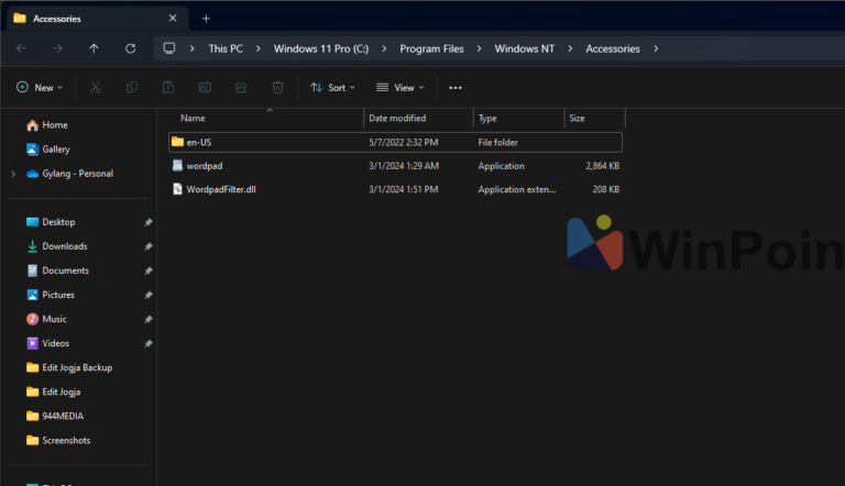 WordPad Bukan Lagi Bagian Windows 11 24H2 | WinPoin
