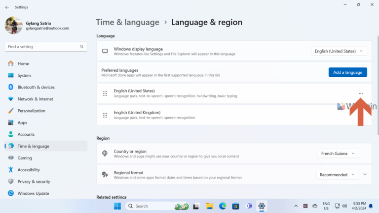 Cara Mengganti Layout Keyboard di Windows 11 | WinPoin