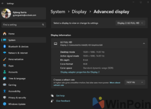 Cara Mengubah Color Profile di Windows 11 | WinPoin