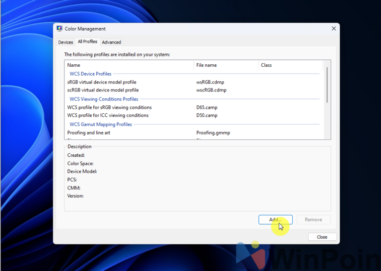 Cara Mengubah Color Profile di Windows 11 | WinPoin