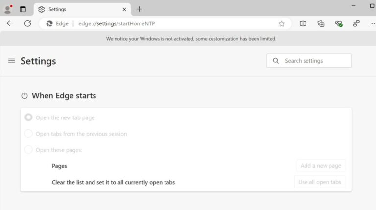 Uji Coba, Microsoft Blokir Akses Edge Settings Jika Windows 11 Belum ...