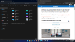 Cara Bikin Tablet Android Sebagai Layar Kedua di Windows 11 | WinPoin