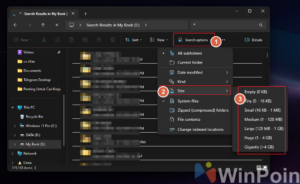 Tips Mencari File Berukuran Besar di Windows 11 | WinPoin