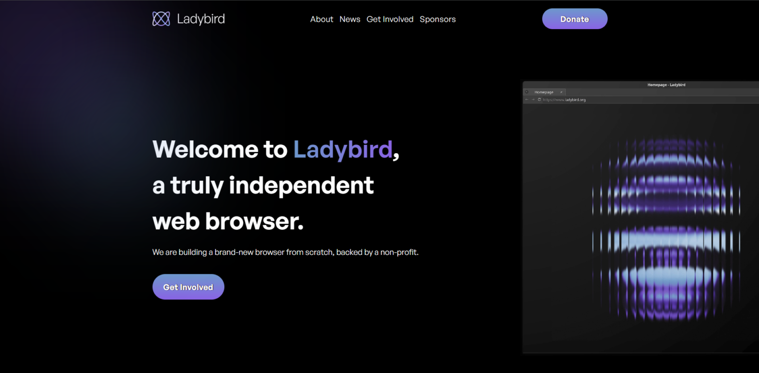 Ladybird – Browser Yang Benar Benar Independen! | WinPoin