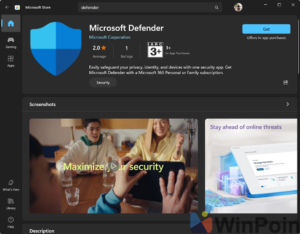 Cara Dapatkan Defender VPN Gratis di Windows 11 | WinPoin