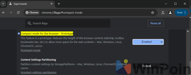 Google Uji Compact Mode di Google Chrome | WinPoin