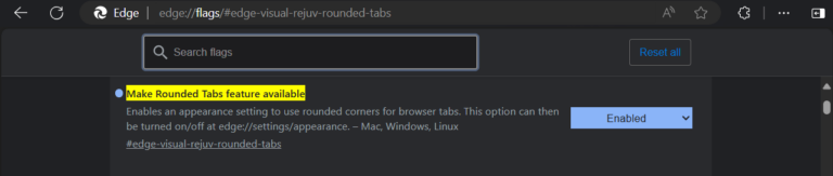 Microsoft Hentikan Pengembangan Rounded Tab di Microsoft Edge | WinPoin