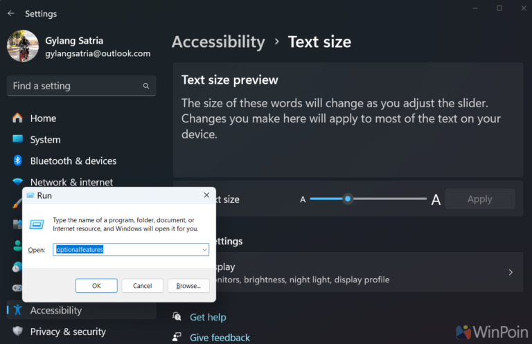 Microsoft Perbarui Run Dialog di Windows 11 Build 27695 | WinPoin