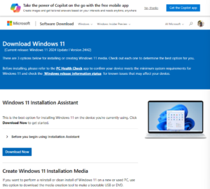 Cara Download File ISO Windows 11 24H2 | WinPoin