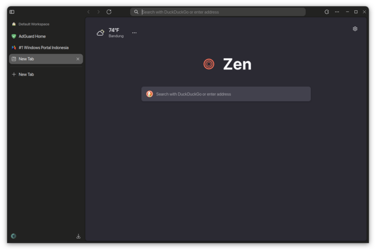 Mengenal Zen Browser: Browser Salinan Arc Browser Yang Lebih Sederhana | WinPoin