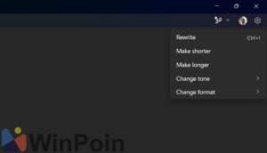 Cara Menonaktifkan Fitur Rewrite AI di Notepad Windows 11 | WinPoin