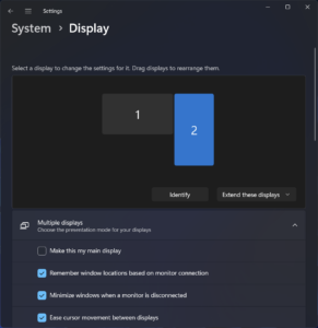 Cara Mengatur Monitor Untuk Tampil Dalam Mode Potrait di Windows 11 ...