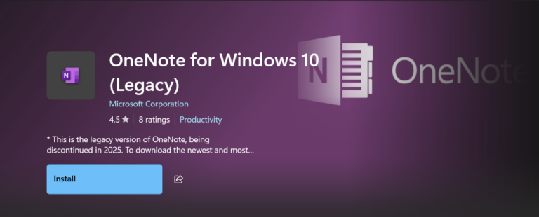 Cara Hapus OneNote for Windows 10 (Legacy) | WinPoin