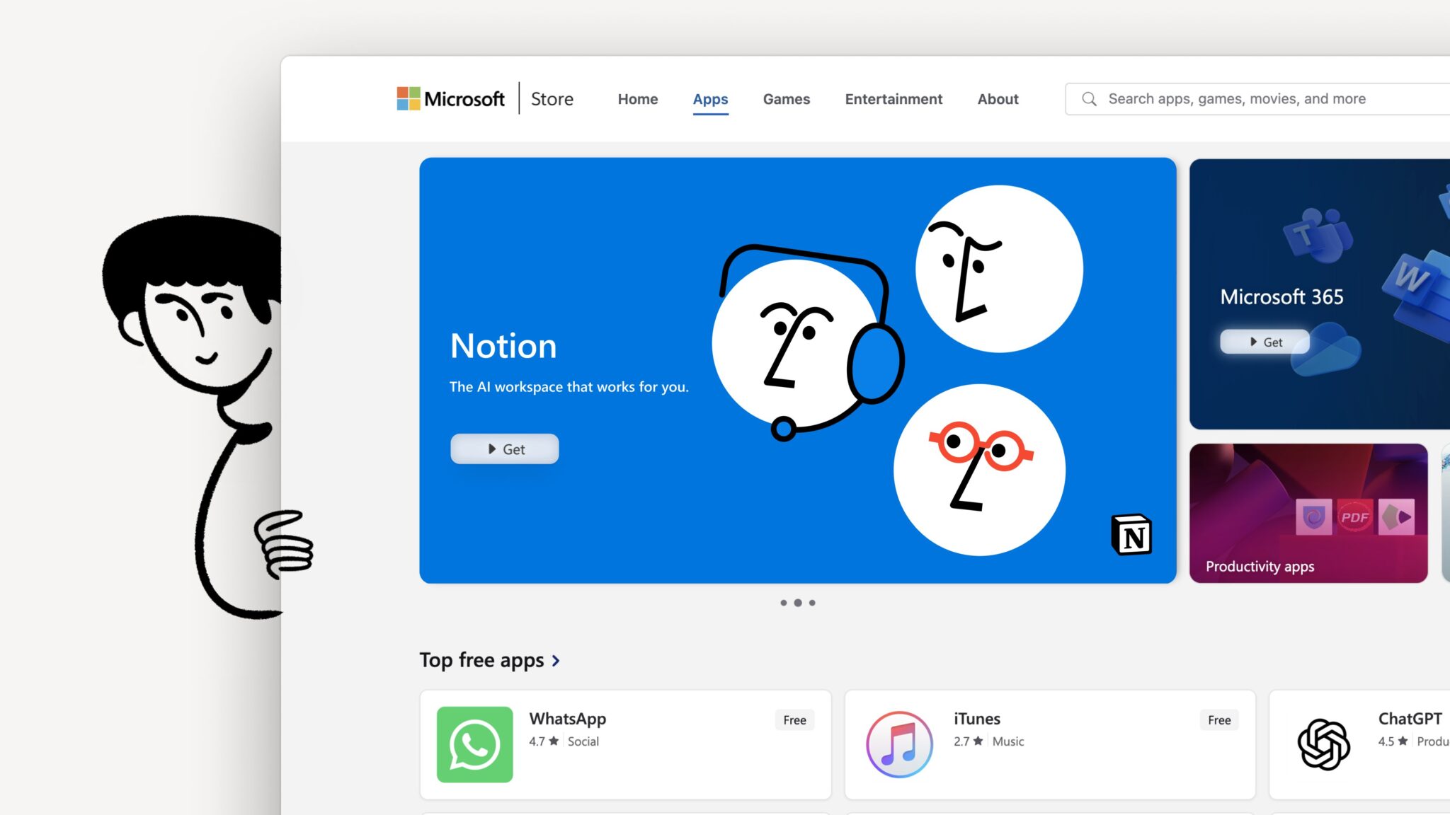 Notion Kini Hadir di Microsoft Store | WinPoin