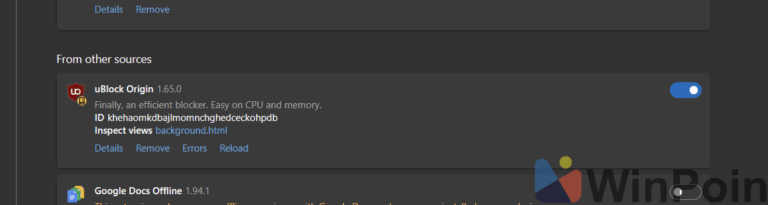 Cara Install uBlock Origin di Microsoft Edge | WinPoin
