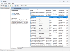 Cara Reset Printer Spooler di Windows 11 | WinPoin