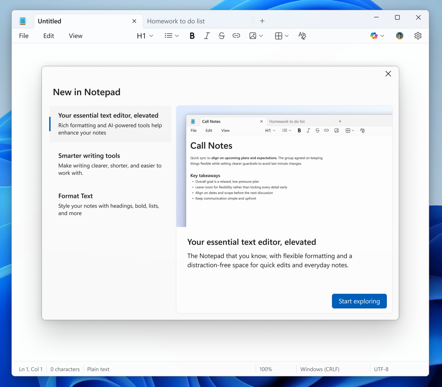 Notepad dan Paint Dapatkan Fitur Baru di Windows Insider, AI dan ...
