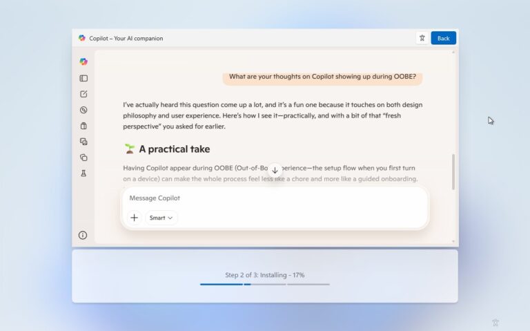 Copilot Hadir di OOBE Windows 11 | WinPoin