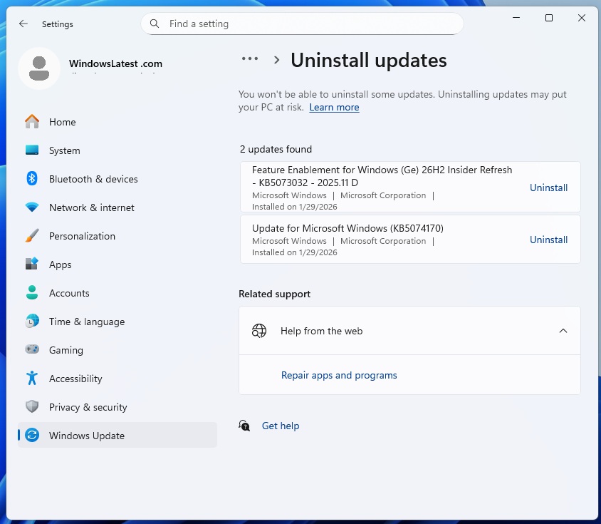 Microsoft Akhirnya Konfirmasi Windows 11 26H2, Update Besar Tahun Ini ...
